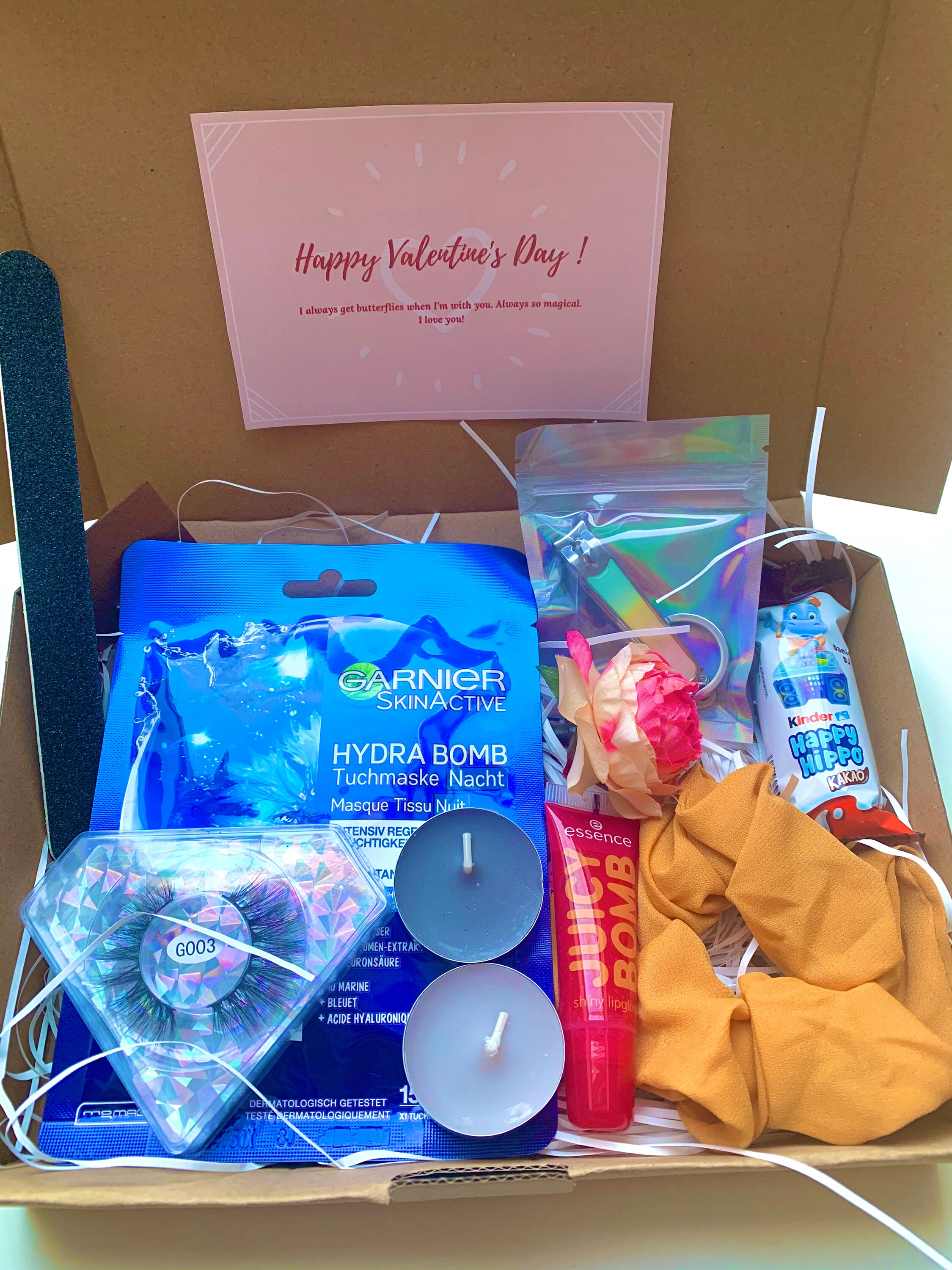 Hamper Box Kinder Surprise Box Candy Box Get Well Soon Hamper Cheer up ...