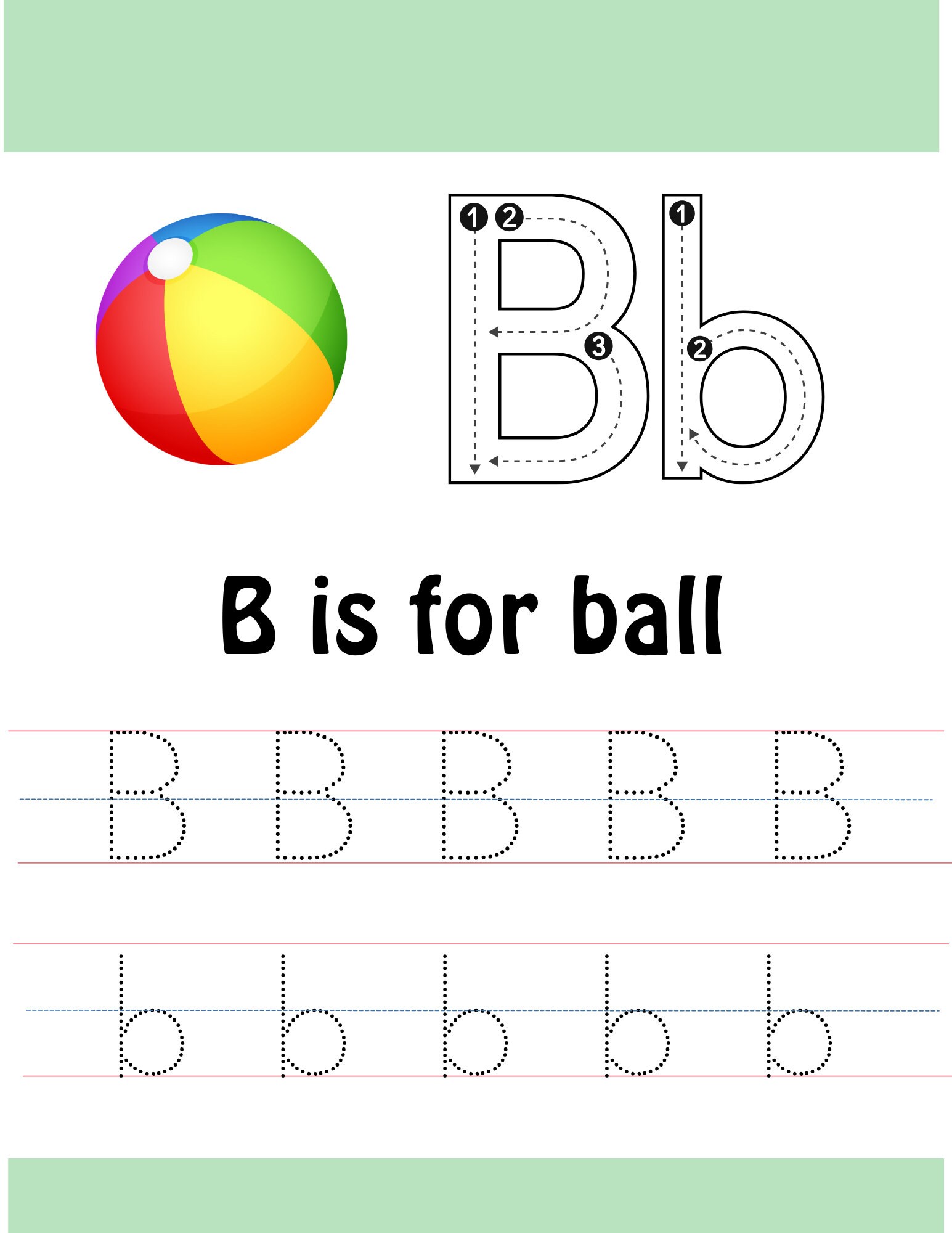 Alphabet Tracing Worksheet! All 26 Letters - Etsy