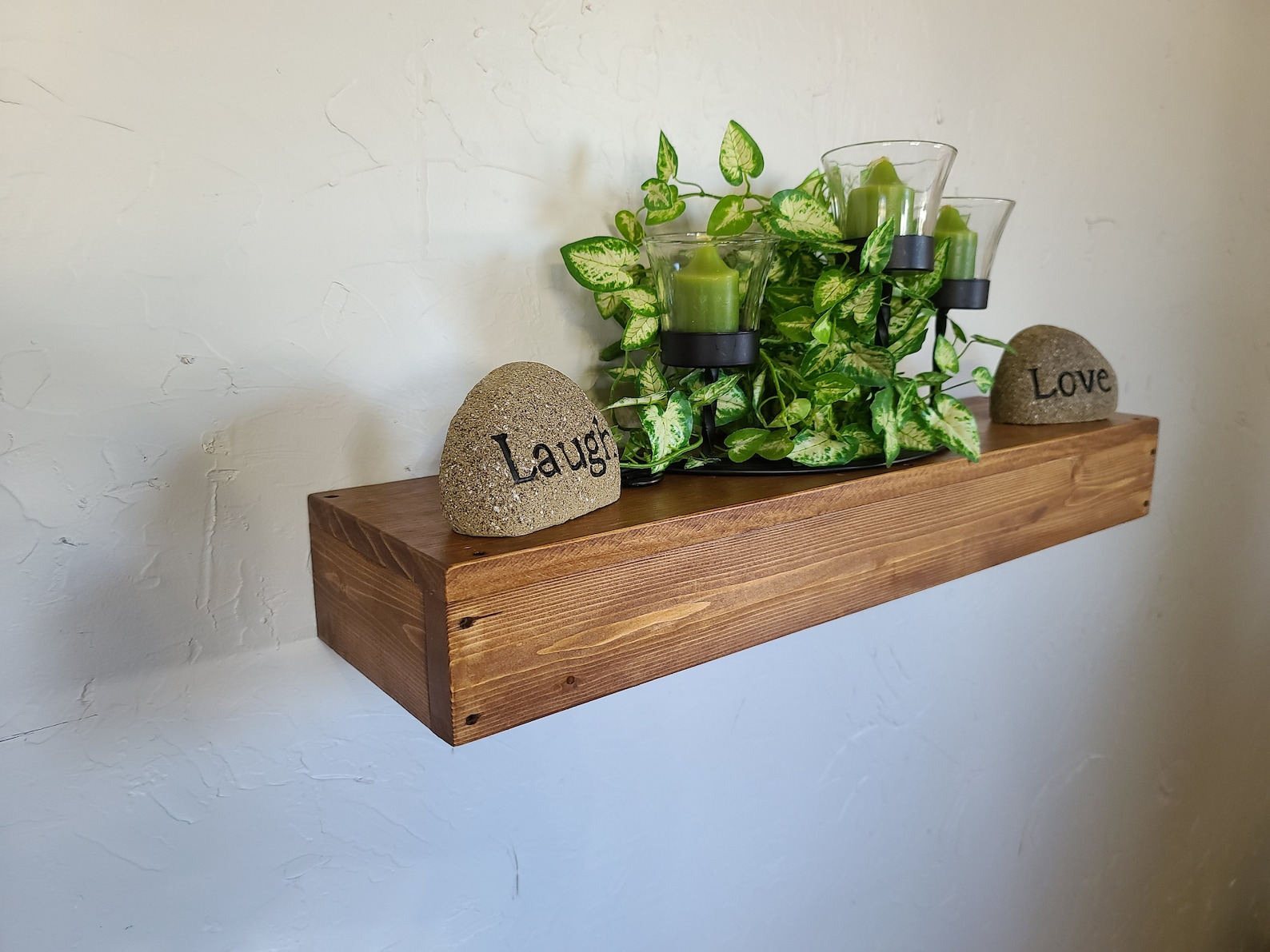 6inch Floating Shelf, Wooden Shelf, Rustic Floating Shelf, Handmade ...