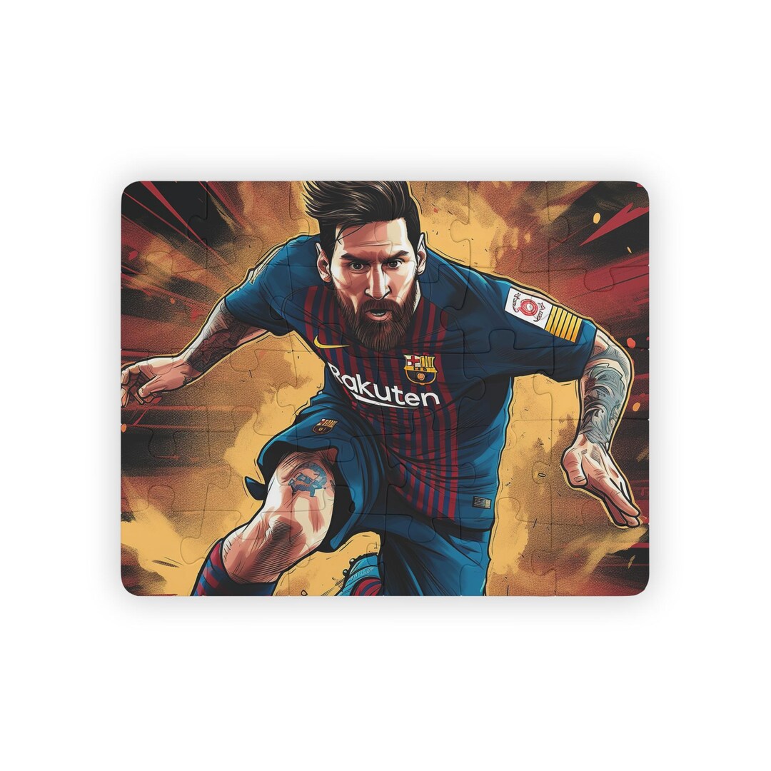 Lionel Messi Kids' 30-piece Puzzle, Vibrant Football Theme, Perfect for ...