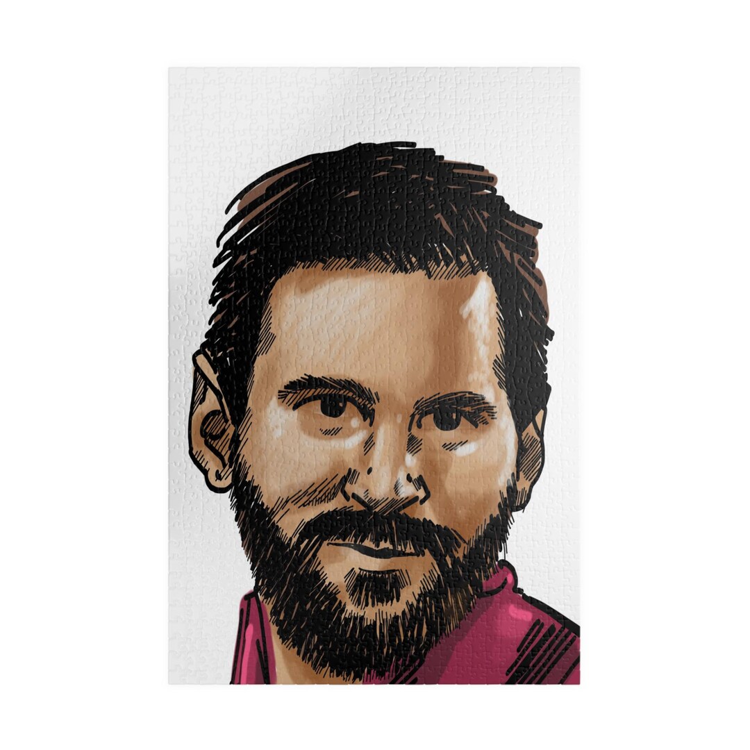 Lionel Messi Puzzle Art - Perfect Gift for Fans, Personalized Puzzles ...