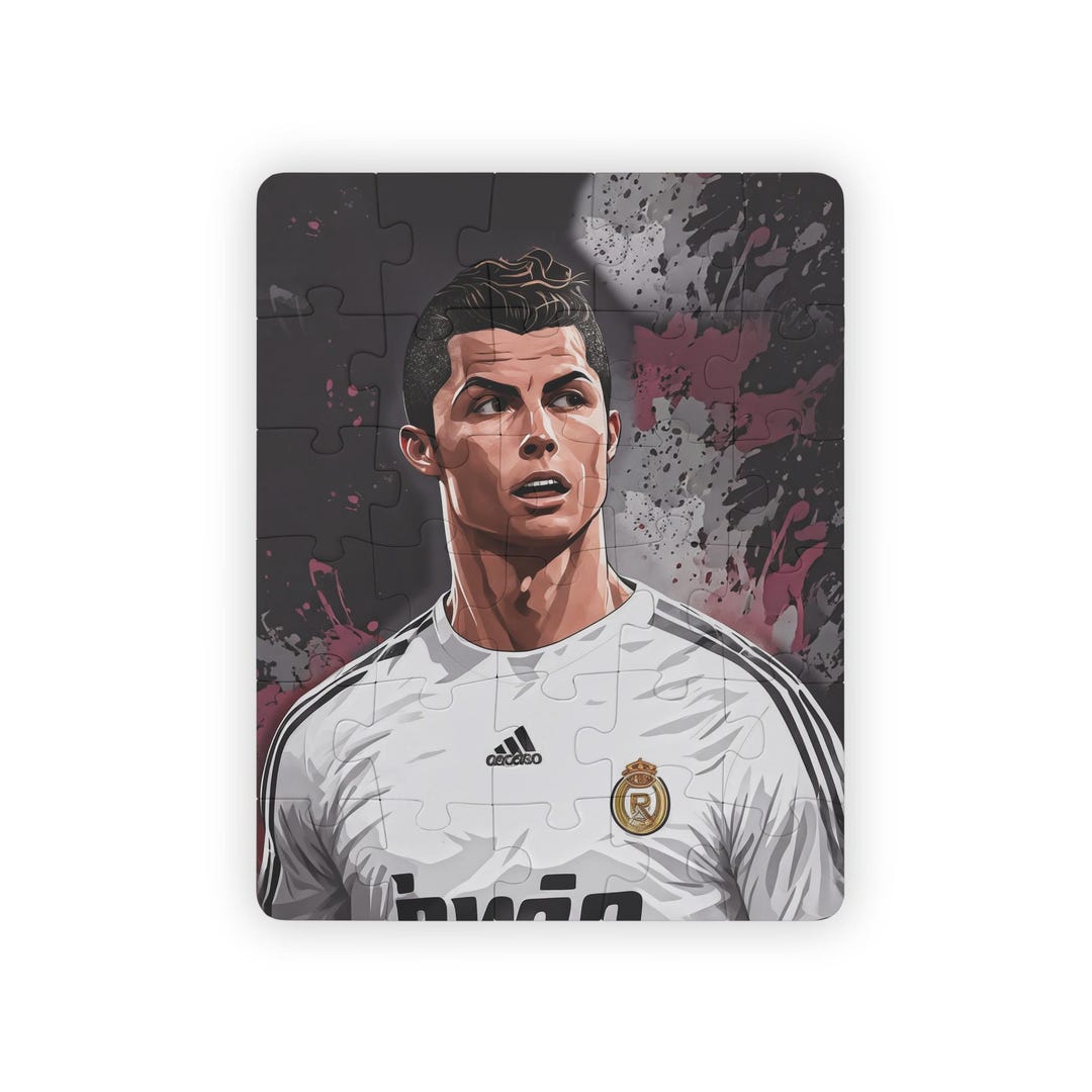 Cristiano Ronaldo Kids' Puzzle, Fun 30-piece Jigsaw for Soccer Fans ...