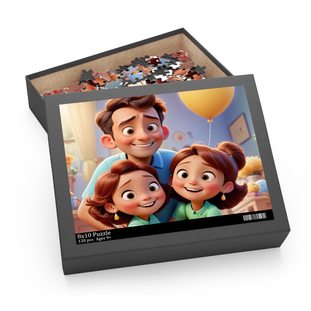 Family Fun Puzzle (120, 252, 500-piece), Kids Activity, Family Game ...