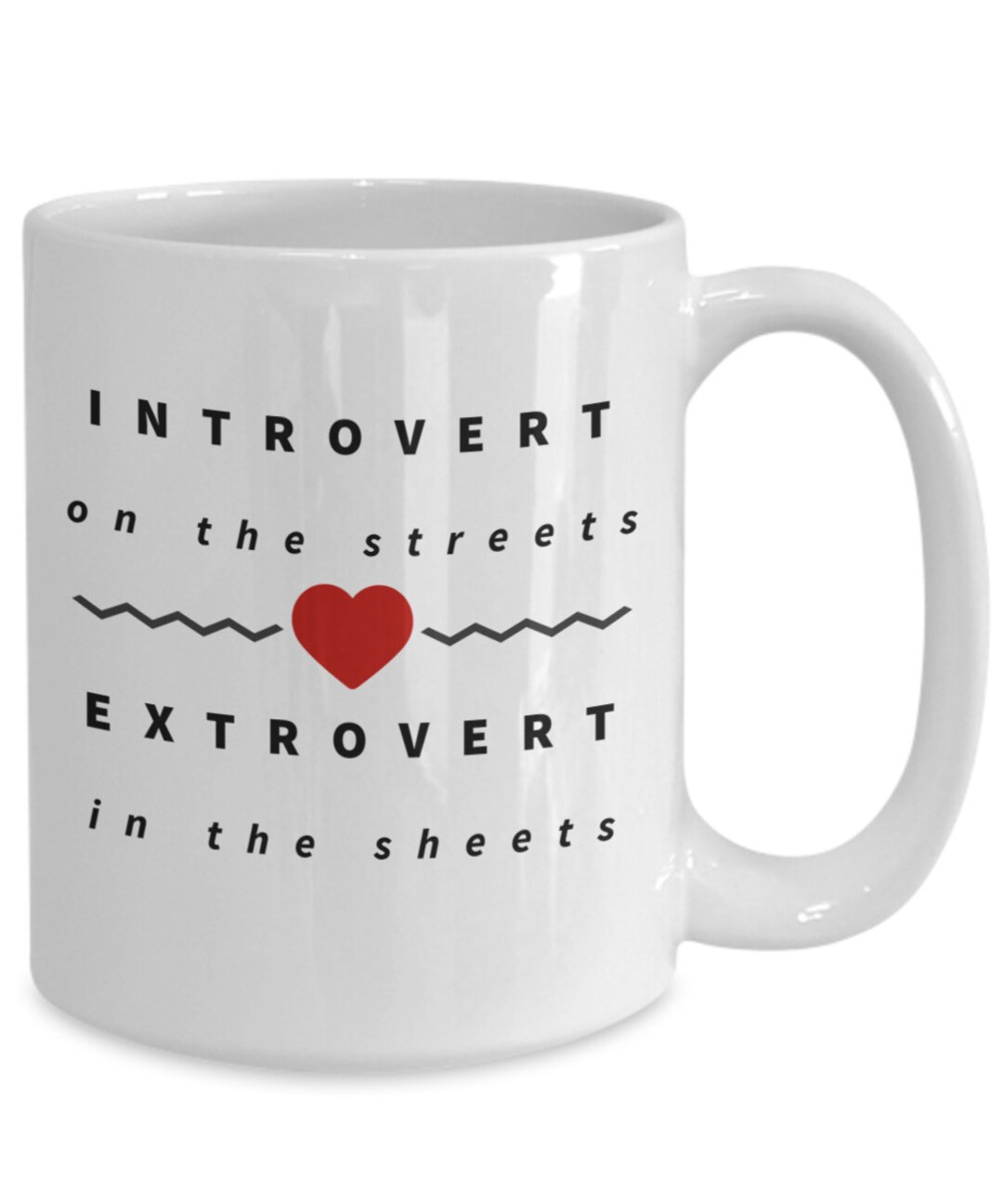 Introvert Extrovert, Streets Sheets Mug, Introvert Mug, Introvert Gift ...