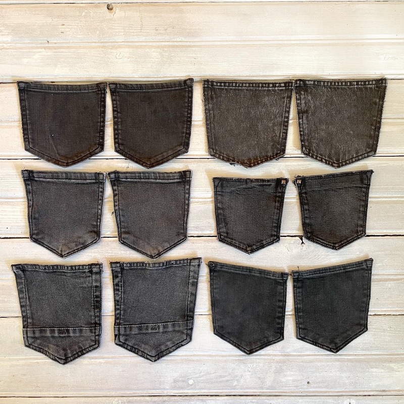 Denim Pockets - Etsy