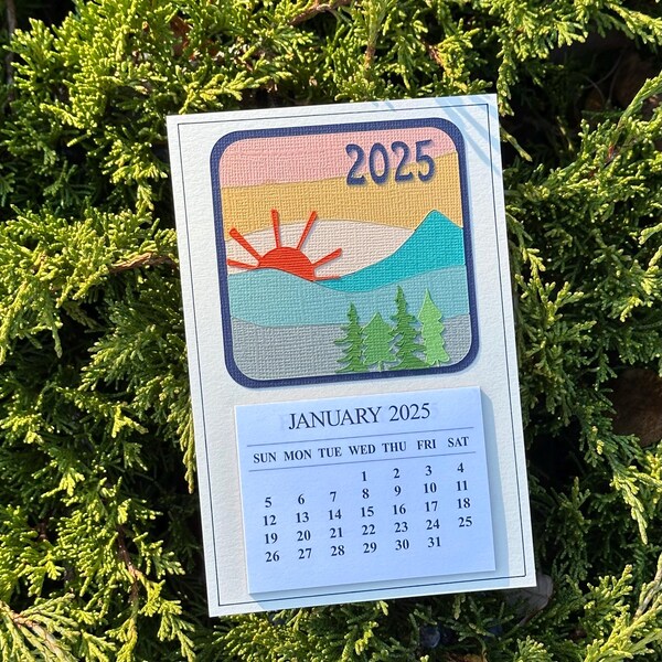 Mini Calendar - Etsy