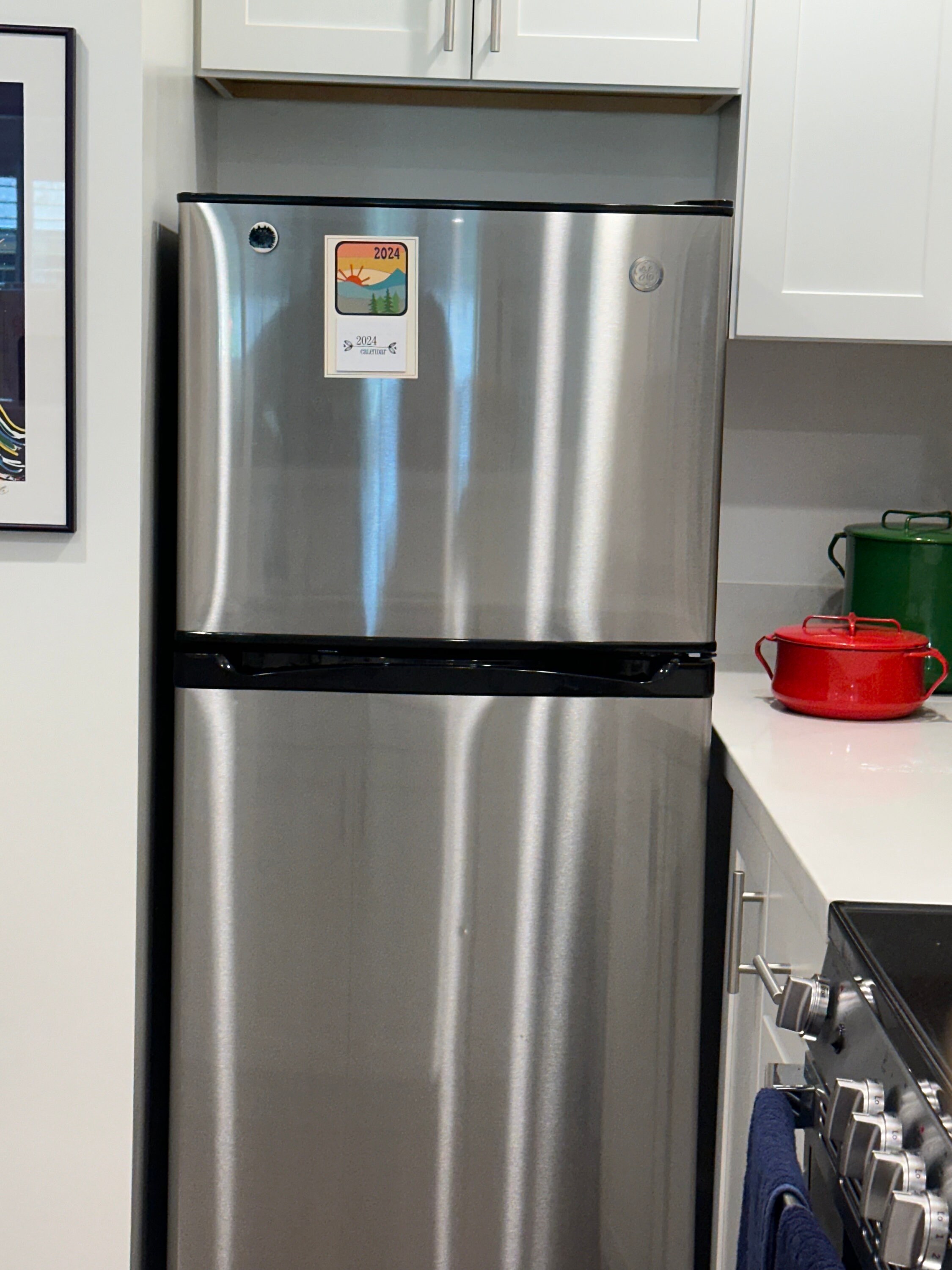 2025 Mini Magnetic Calendar - Sunset - Etsy