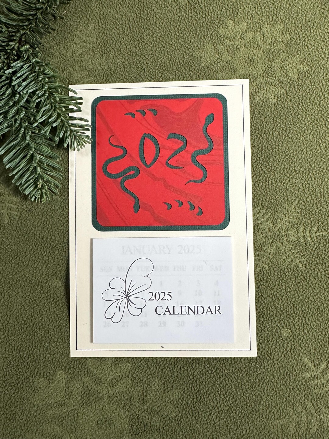 2025 Mini Magnetic Calendar - Year of the Snake - Etsy