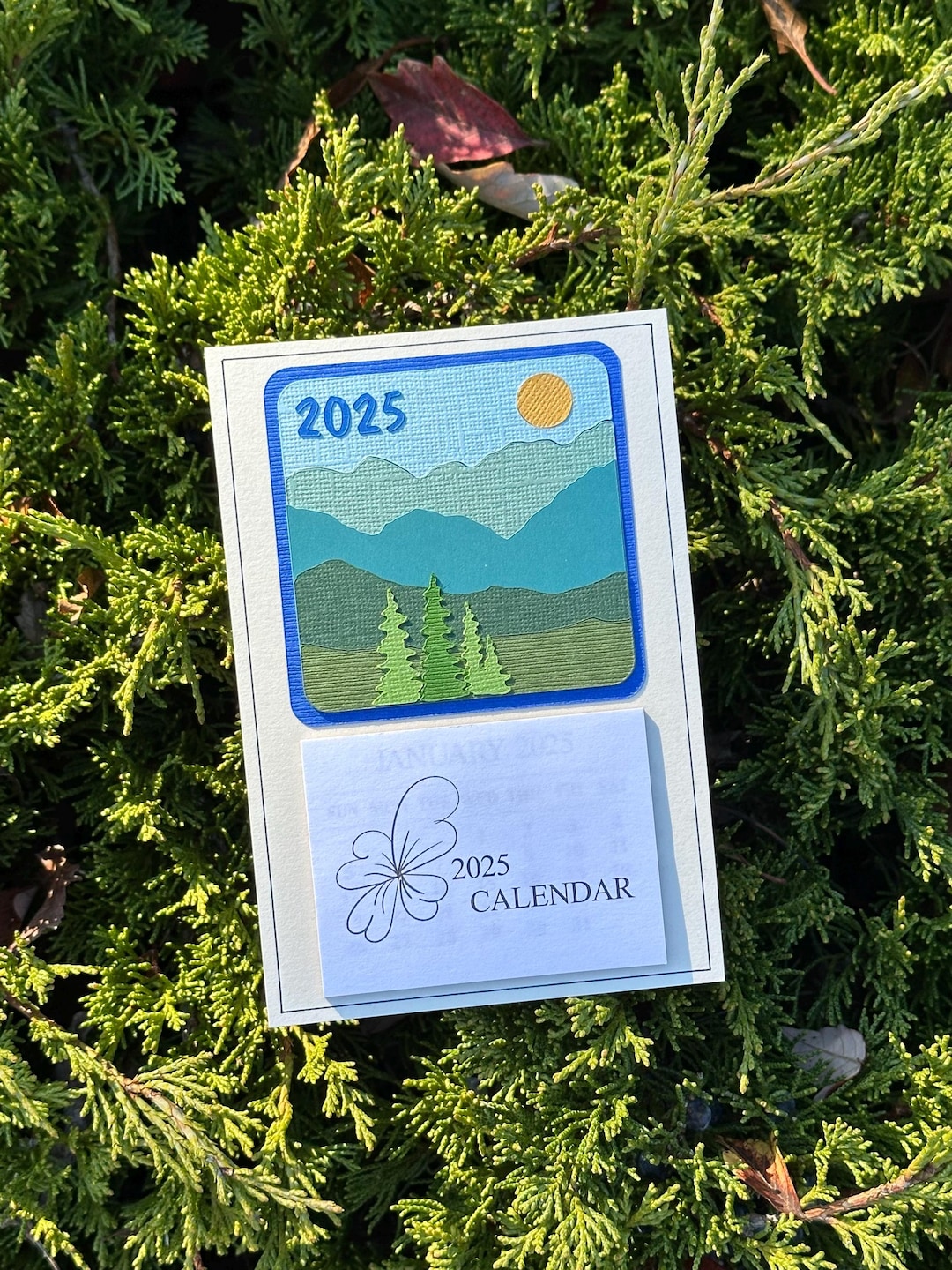2025 Mini Magnetic Calendar - Mountains - Etsy