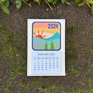 Mini Calendar - Etsy
