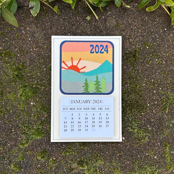 Mini Calendar - Etsy