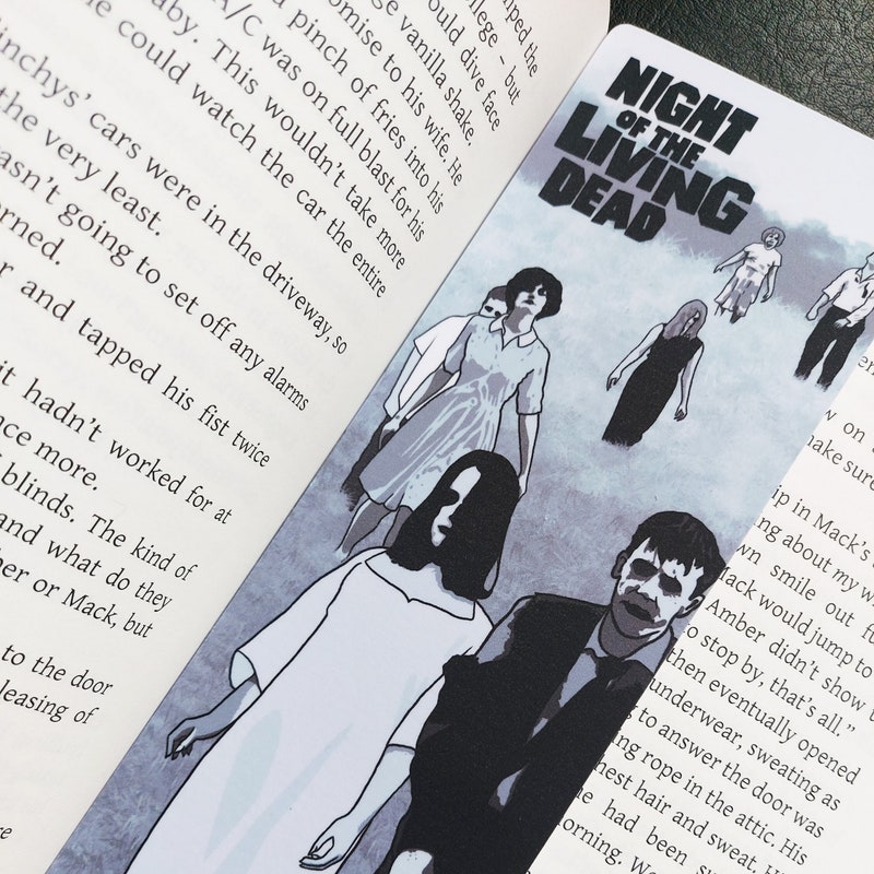 Zombie Bookmark - Etsy