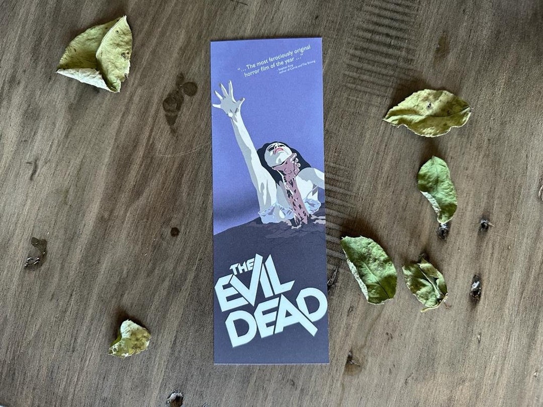 Evil Dead Bookmark, Digital Download Only, Ash Vs Evil Dead, Gift for ...
