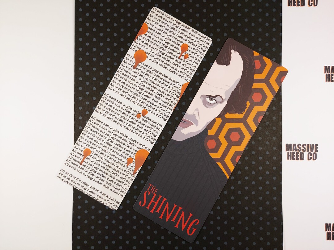 The Shining Double Bookmark Bundle, Digital Download Only, Stephen King ...