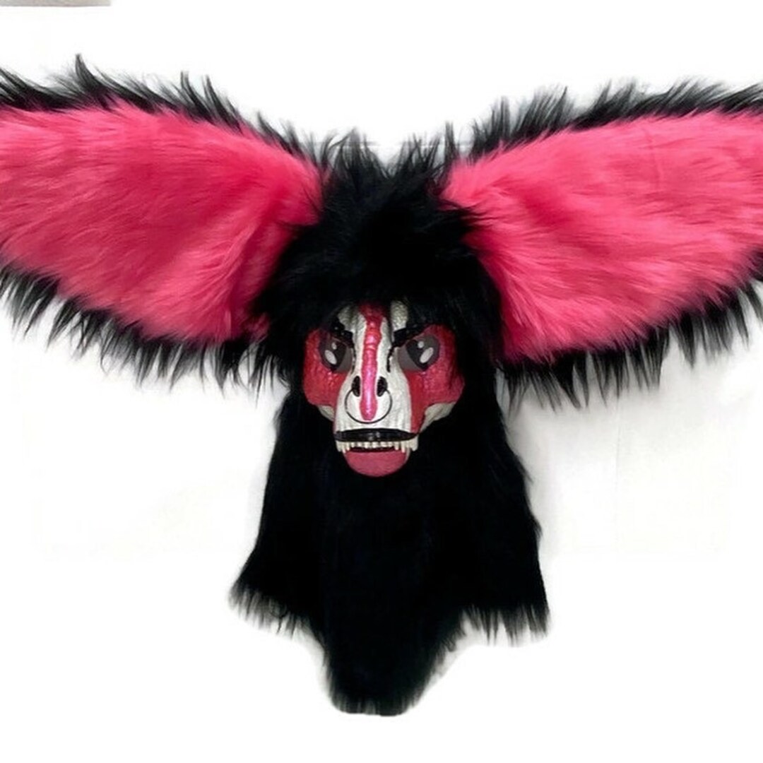 Dino Furry Mask With Matching Nubtail Nose Ring Rex - Etsy