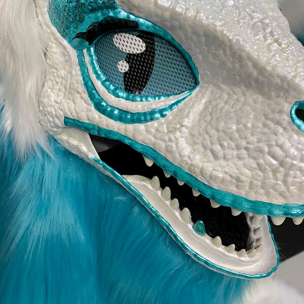 Raptor Mask Furry - Etsy