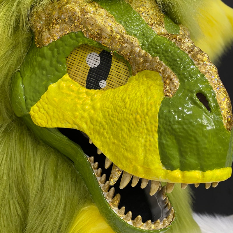Dino Mask - Etsy