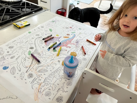 Huge Custom Coloring Poster for Kids Adults great for Family - Etsy