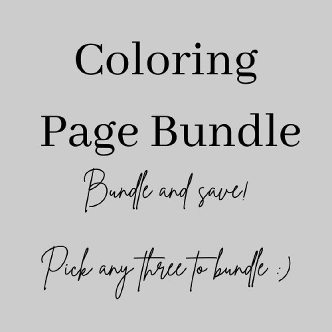 Huge Bundle Coloring Poster for Kids Adults great for Family - Etsy