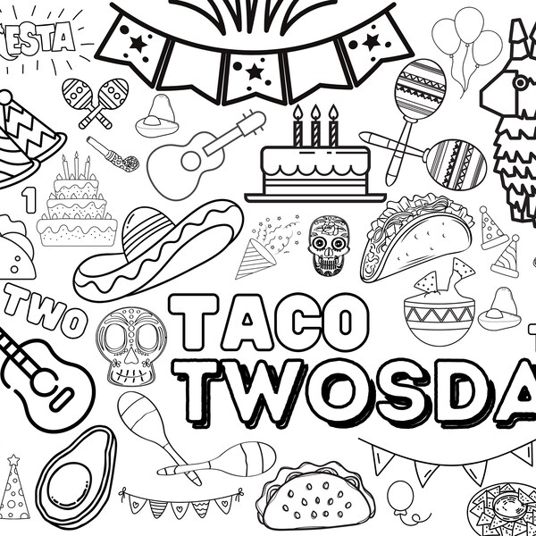 Taco Poster - Etsy