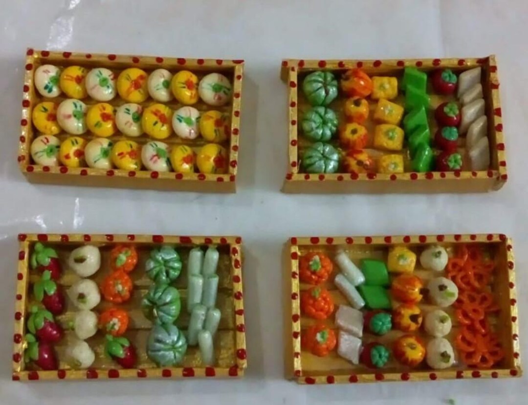 Miniature Sweet Tray Golu Dolls Return Gifts - Etsy