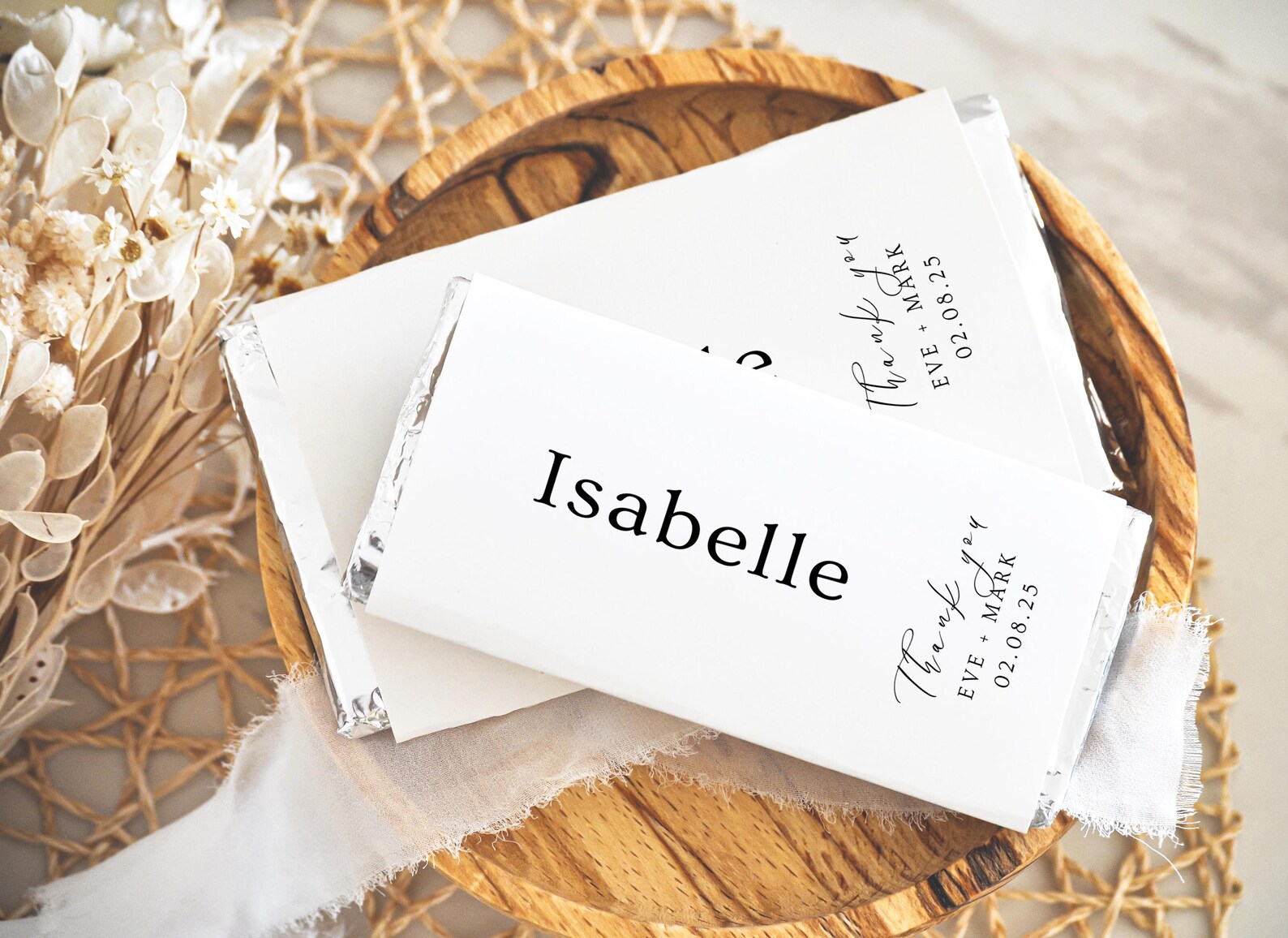Minimal Chocolate Bar Wrapper Printable | Candy Bar Wrapper Template ...