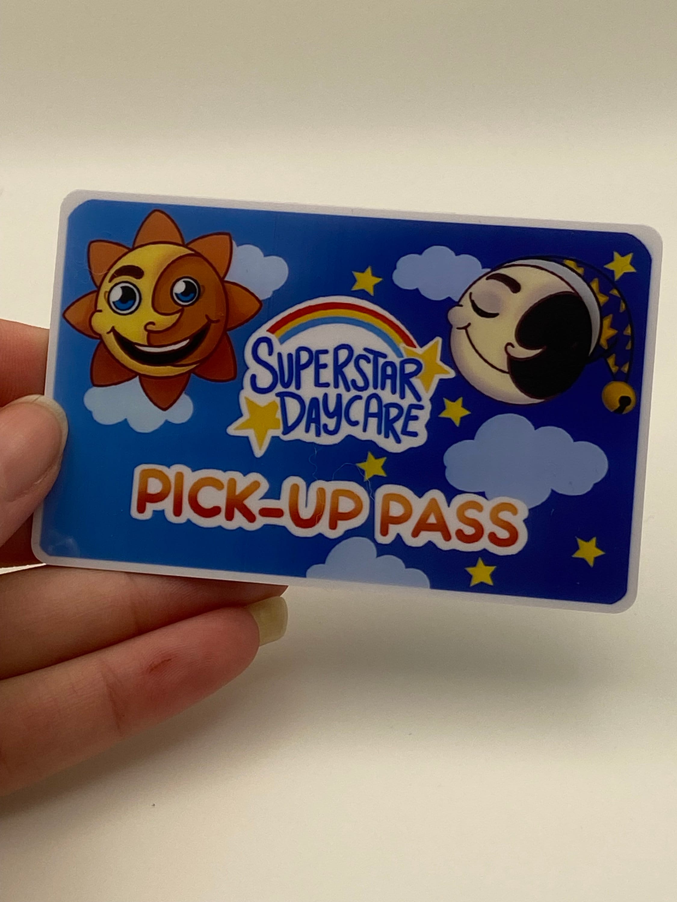 Security Breach FNAF Sun and Moon Video Game Card Superstar Daycare ...