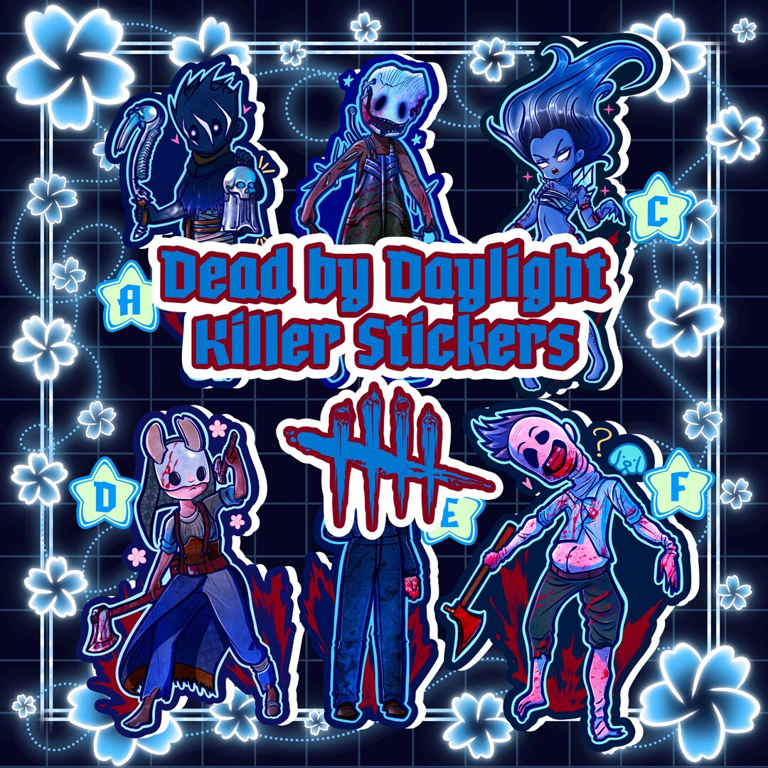 Dead by Daylight Killer Stickers - Etsy