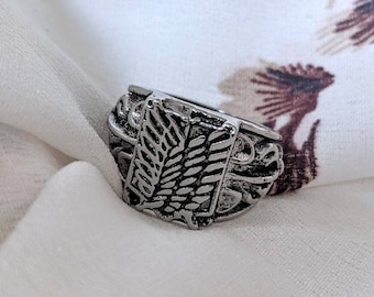 Attack on Titan Ring Annie | Etsy