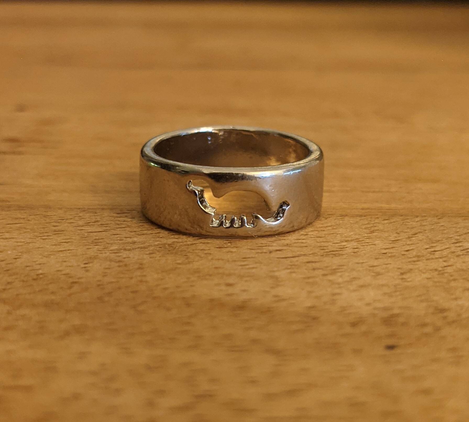 Dinosaur Couple Ring Dinosaur Ring Set Dinosaur Promise - Etsy UK