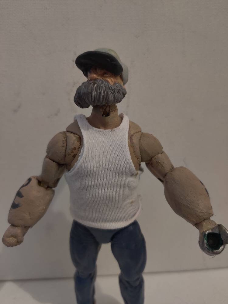 Popeye the Sailor Man red Moon Exclusive Art and Story Print - Etsy