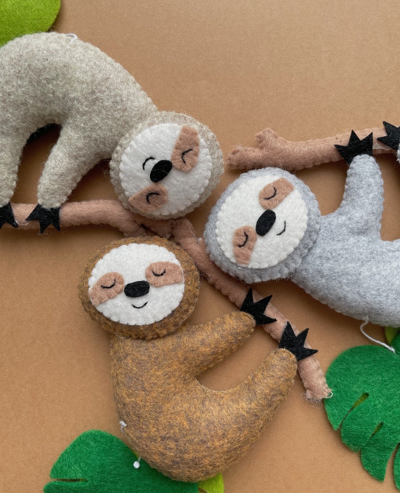 PDF Pattern Sloth Easy Pattern Sloth Digital Download Sloth | Etsy