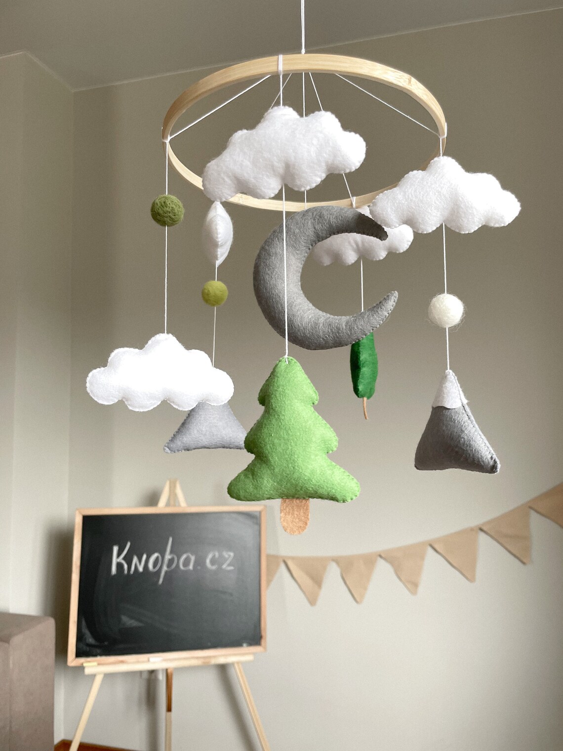 Make Your Own Baby Mobile Kit-sewing Pattern-craft Kit-felt - Etsy