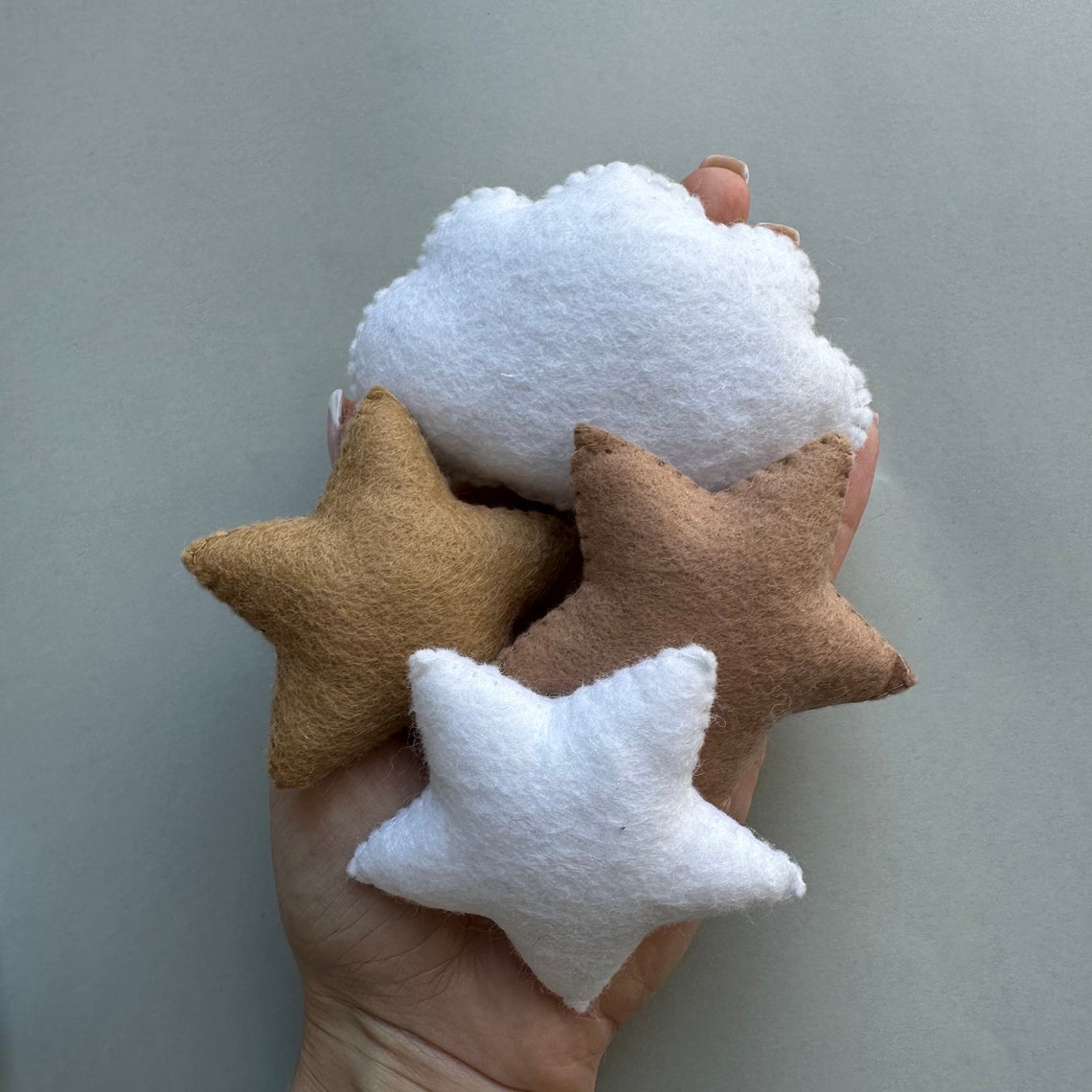 Set of 4 Pdf Felt Sewing Pattern Pirate Ship Kawaii Plush Hand Made ...