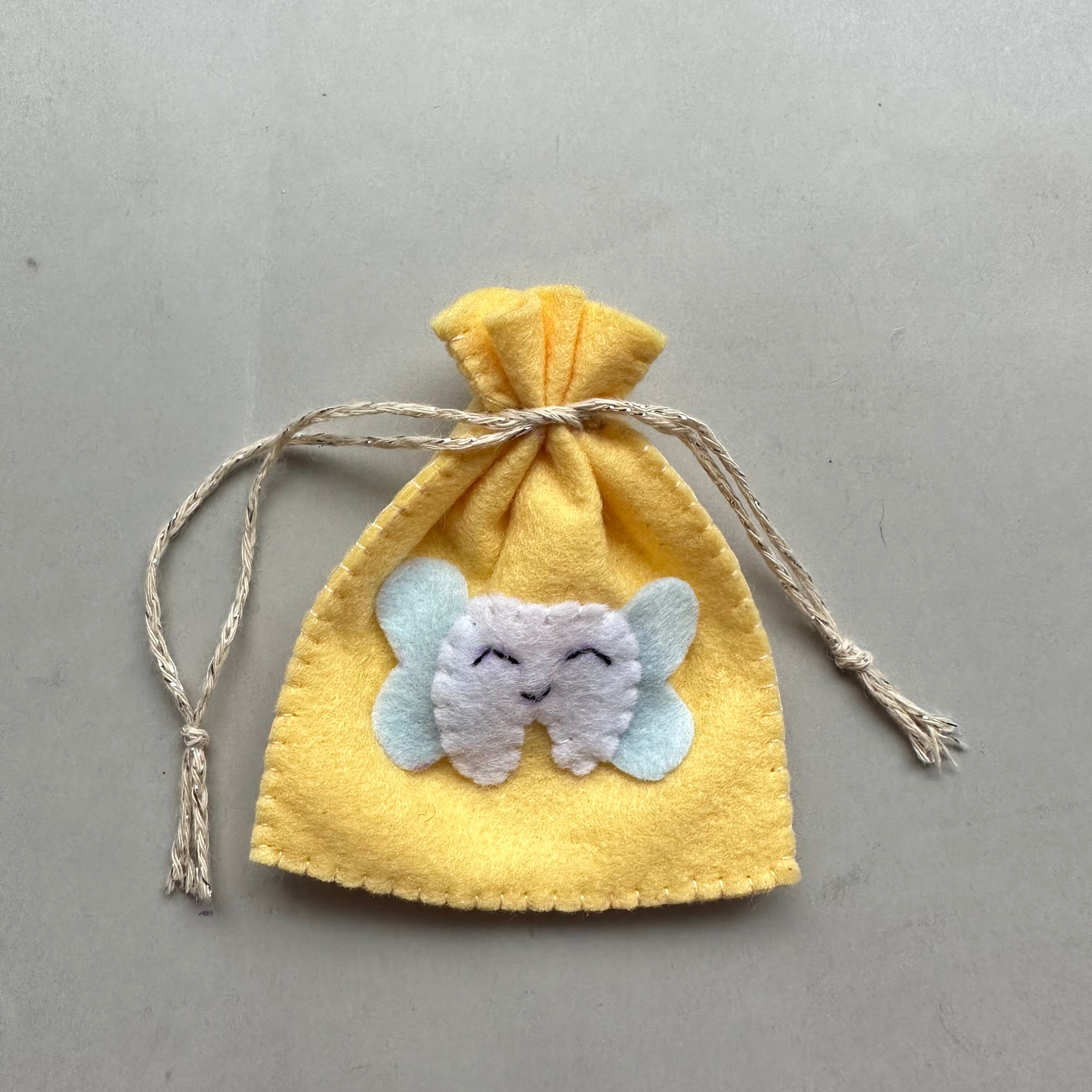 Tooth Fairy Bag Pdf Pattern Tooth Ornament Felt Sewing Bag Pattern ...