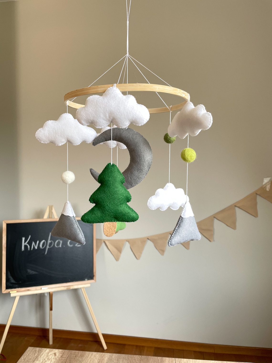 Make Your Own Baby Mobile Kit-sewing Pattern-craft Kit-felt - Etsy