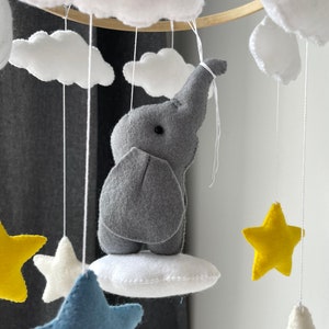 Elephant Ornament Felt Pattern Set of 4 PDF Pattern Elephant Decor ...