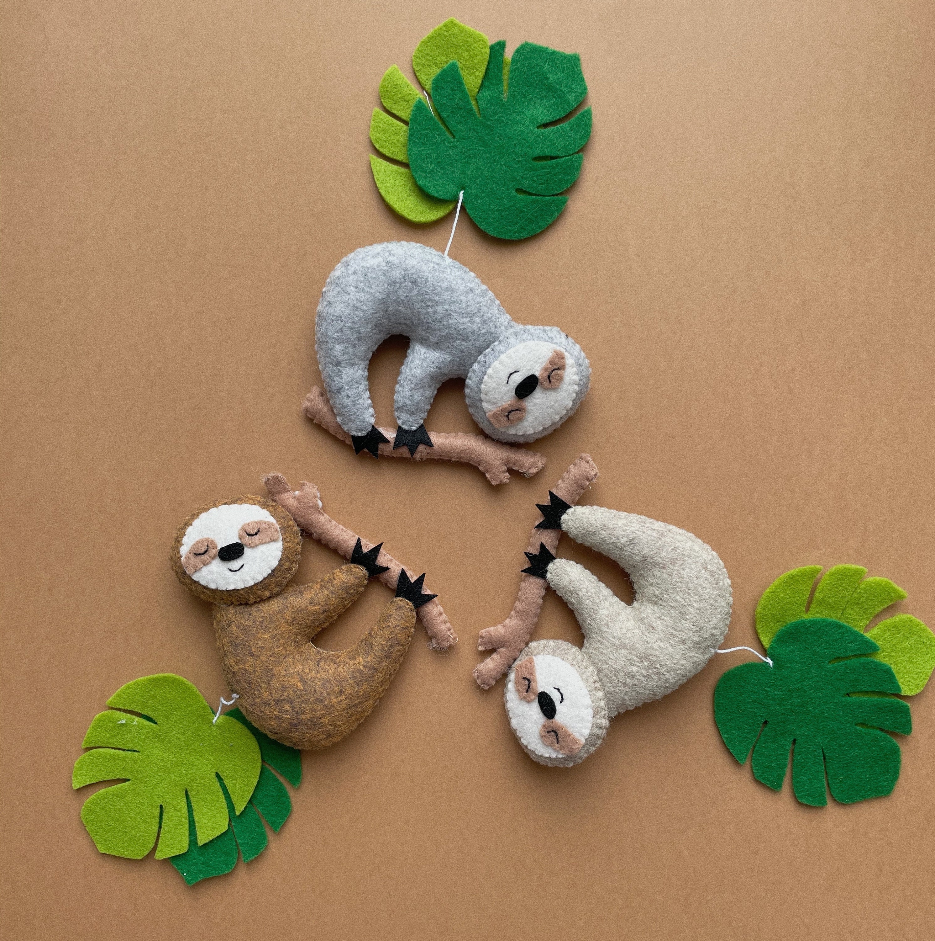 PDF Pattern Sloth Easy Pattern Sloth Digital Download Sloth - Etsy