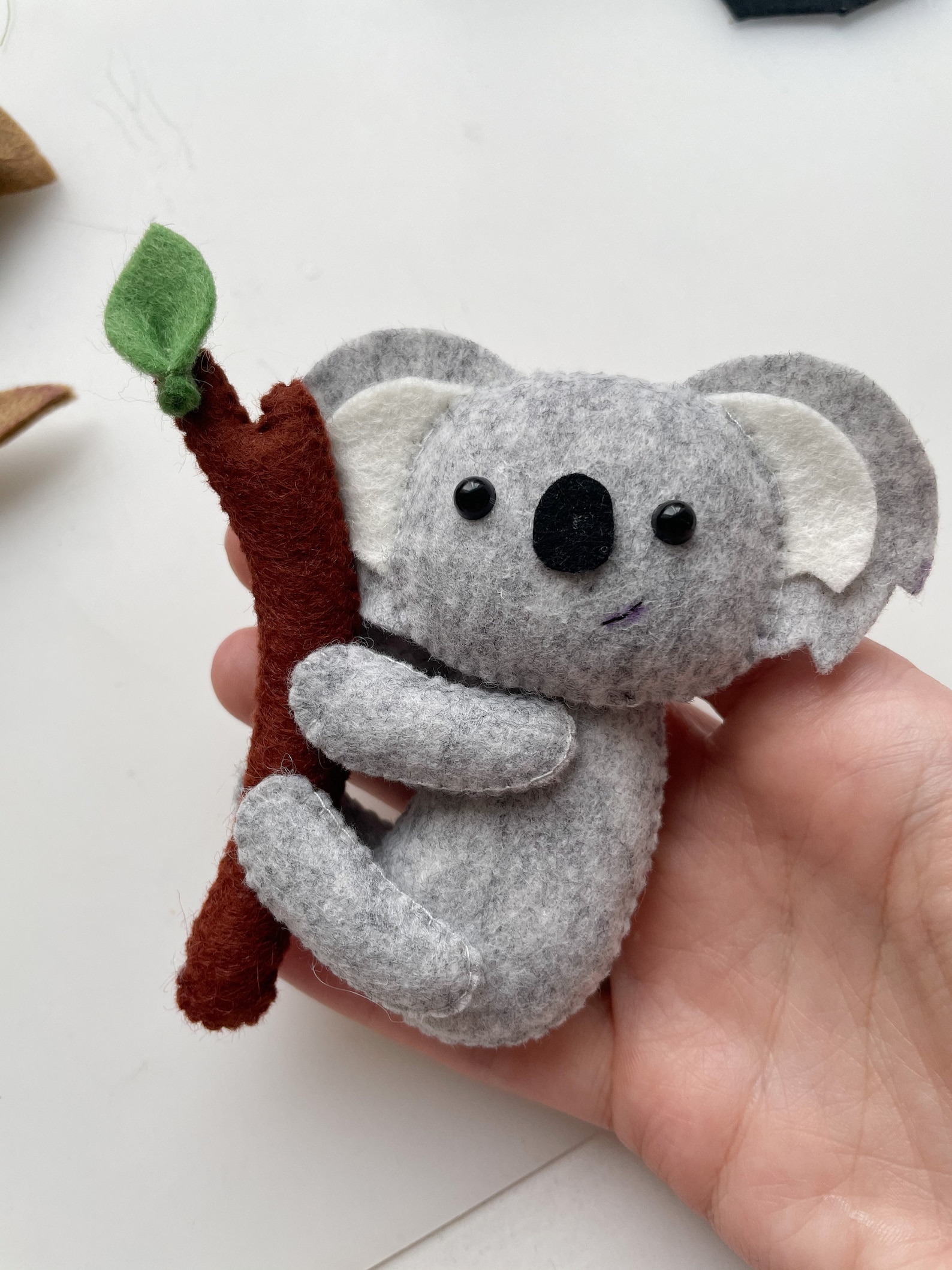 PDF Pattern Koala DIY Koala Sewing Tutorial Koala Baby Shower ...