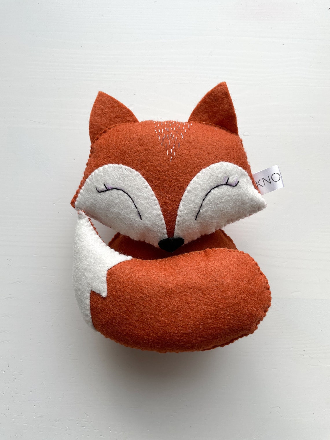 Fox Ornament PDF Pattern Felt Ornament Red Fox Plush Pattern - Etsy