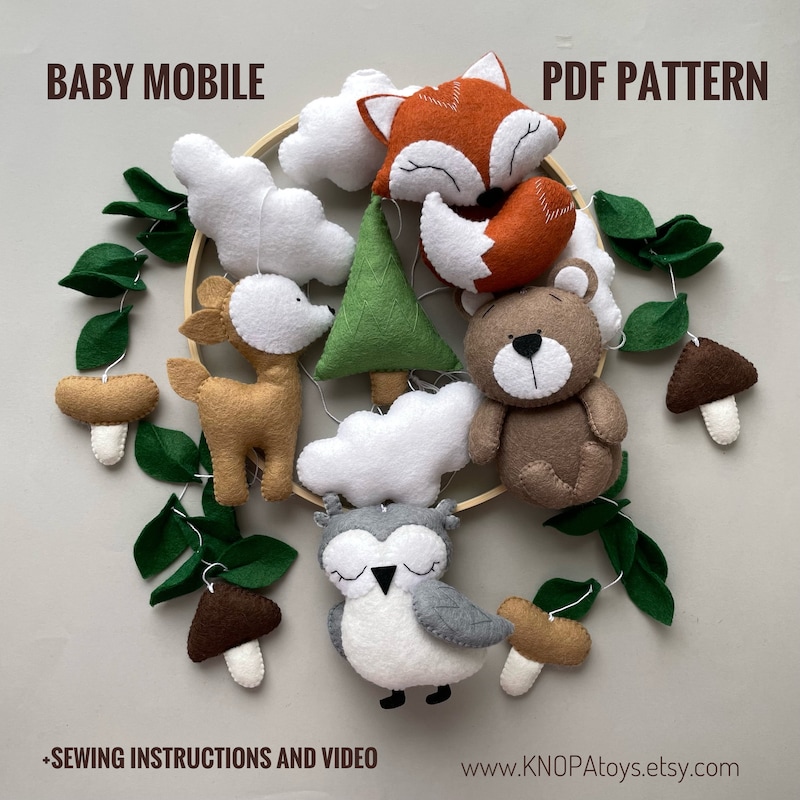 Baby Crib Mobile Kit - Etsy