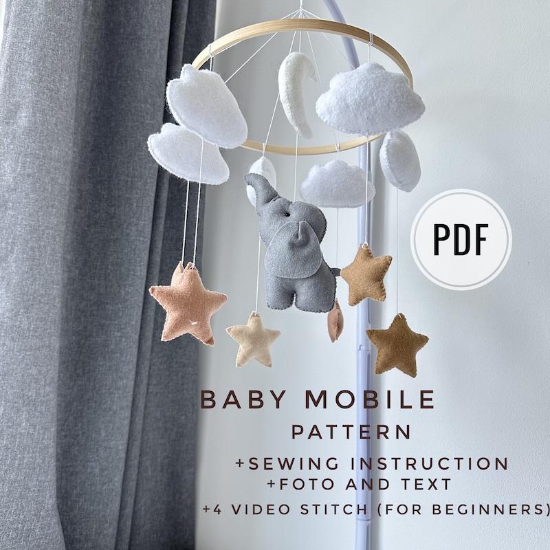 Baby Mobile Pattern - Etsy