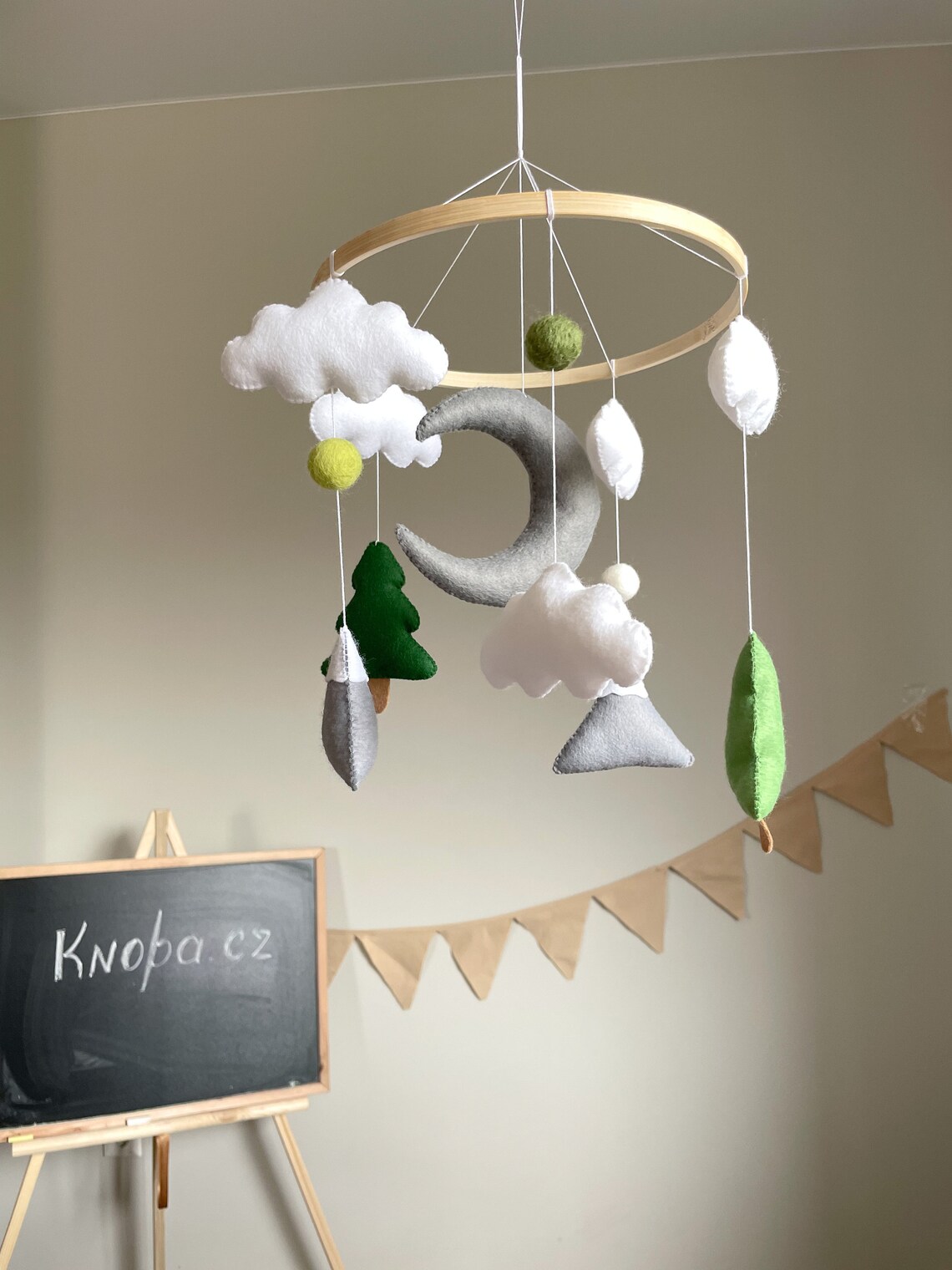 Make Your Own Baby Mobile Kit-sewing Pattern-craft Kit-felt - Etsy