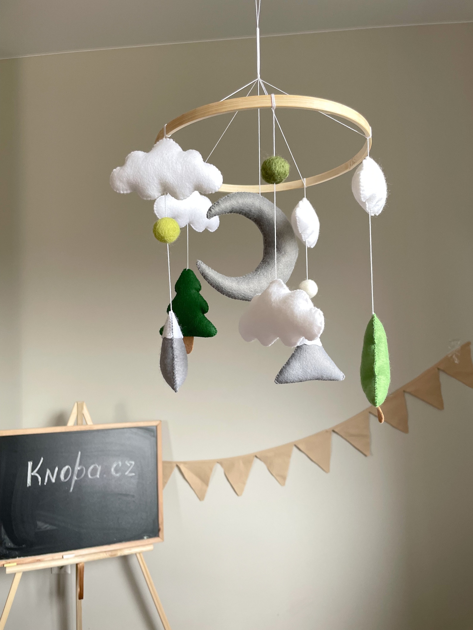 Make Your Own Baby Mobile Kit-sewing Pattern-craft Kit-felt - Etsy