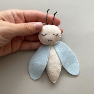 Insects Felt Pattern Set of 6 PDF Plushie Pattern Butterfly Ornament ...