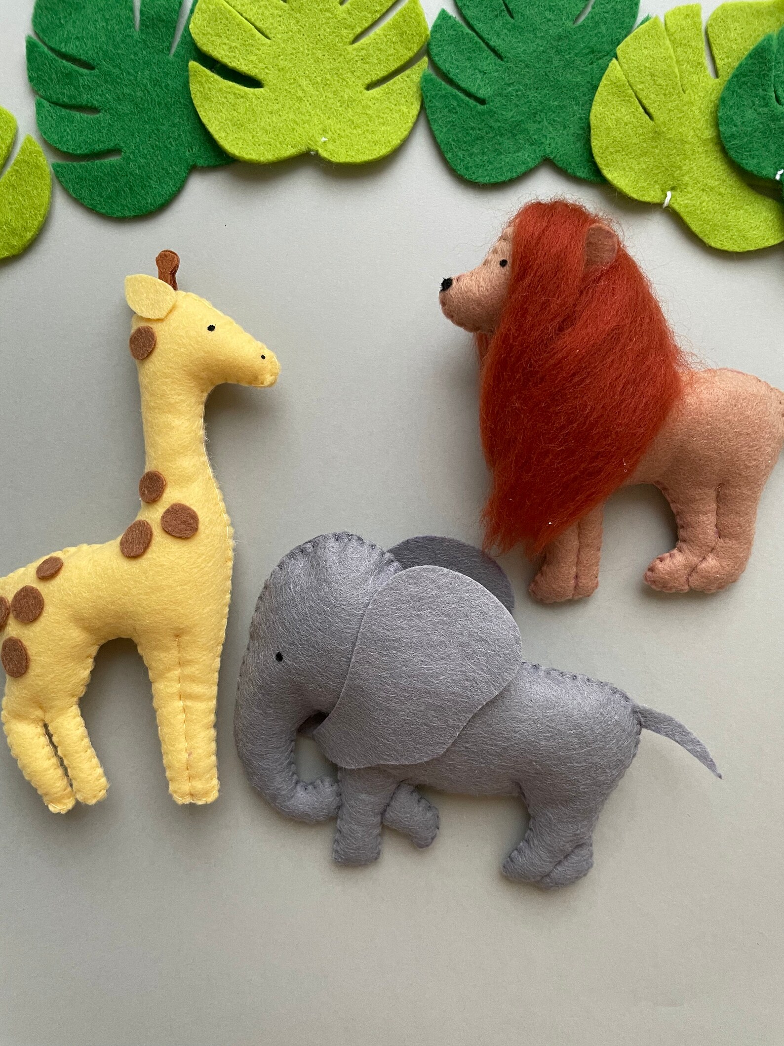 Set of 4 Safari Animals Pattern Safari PDF Pattern Safari - Etsy