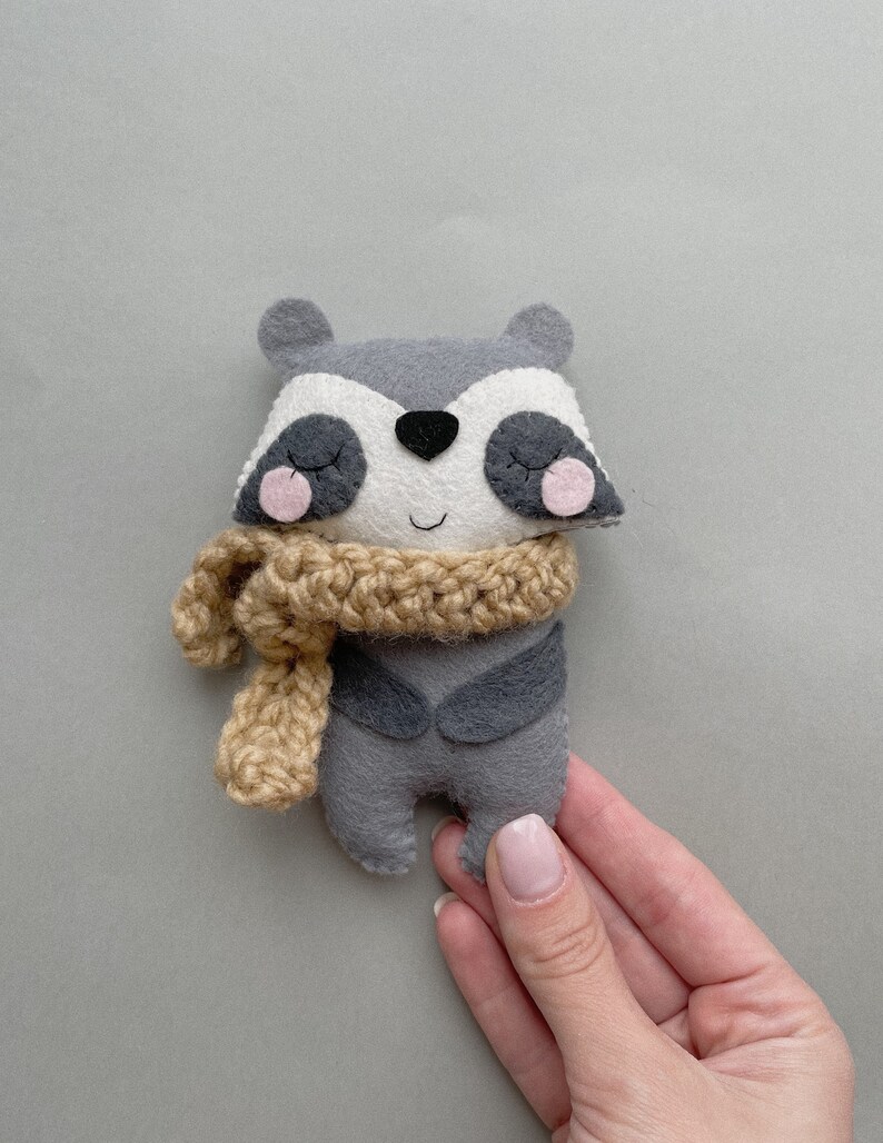 Raccoon PDF Pattern Digital Download Raccoon Easy Pattern - Etsy