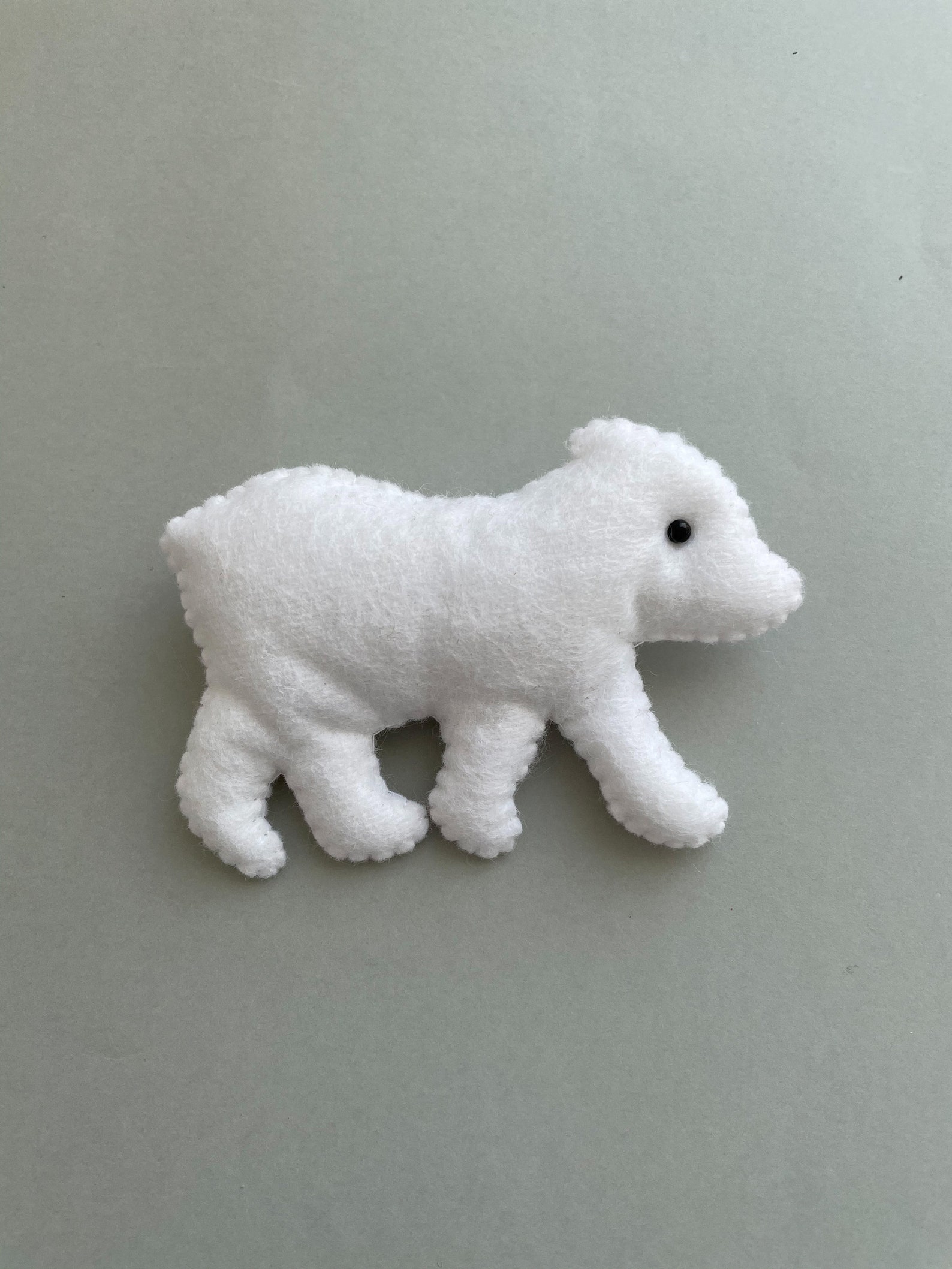 Polar Bear PDF Pattern Felt Pattern Polar Bearteddy Bear PDF | Etsy