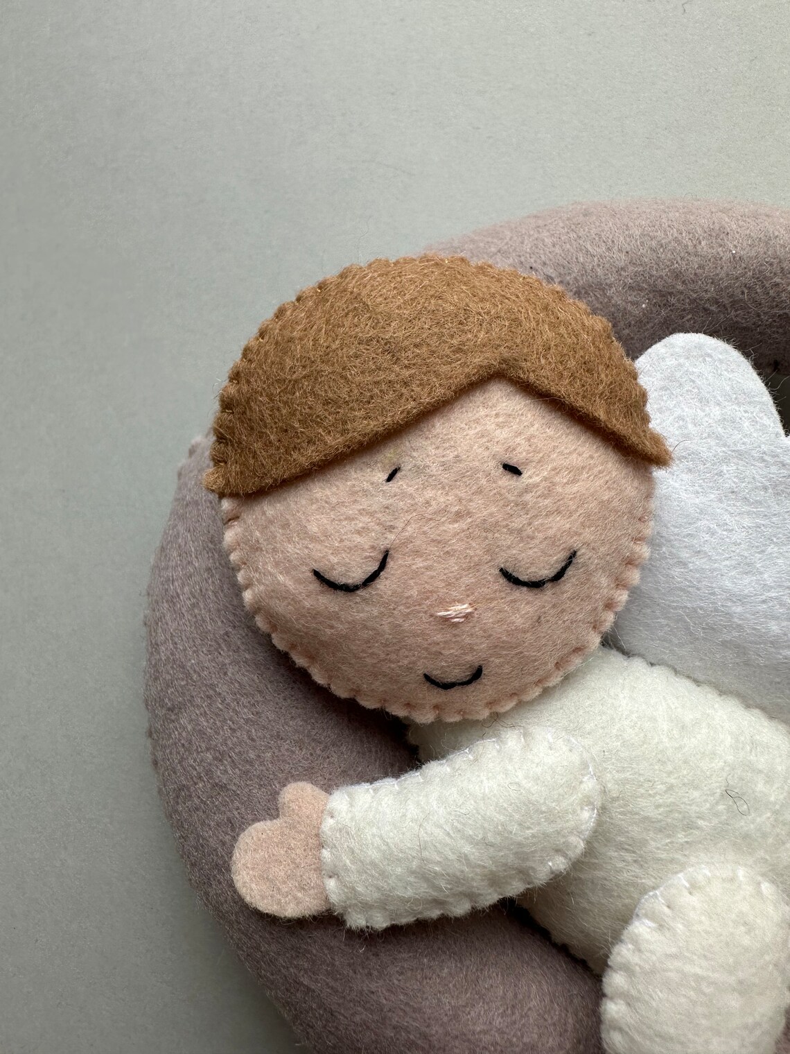 Baby Angel Ornament PDF Felt Sewing Pattern Nativity Ornament Cute ...