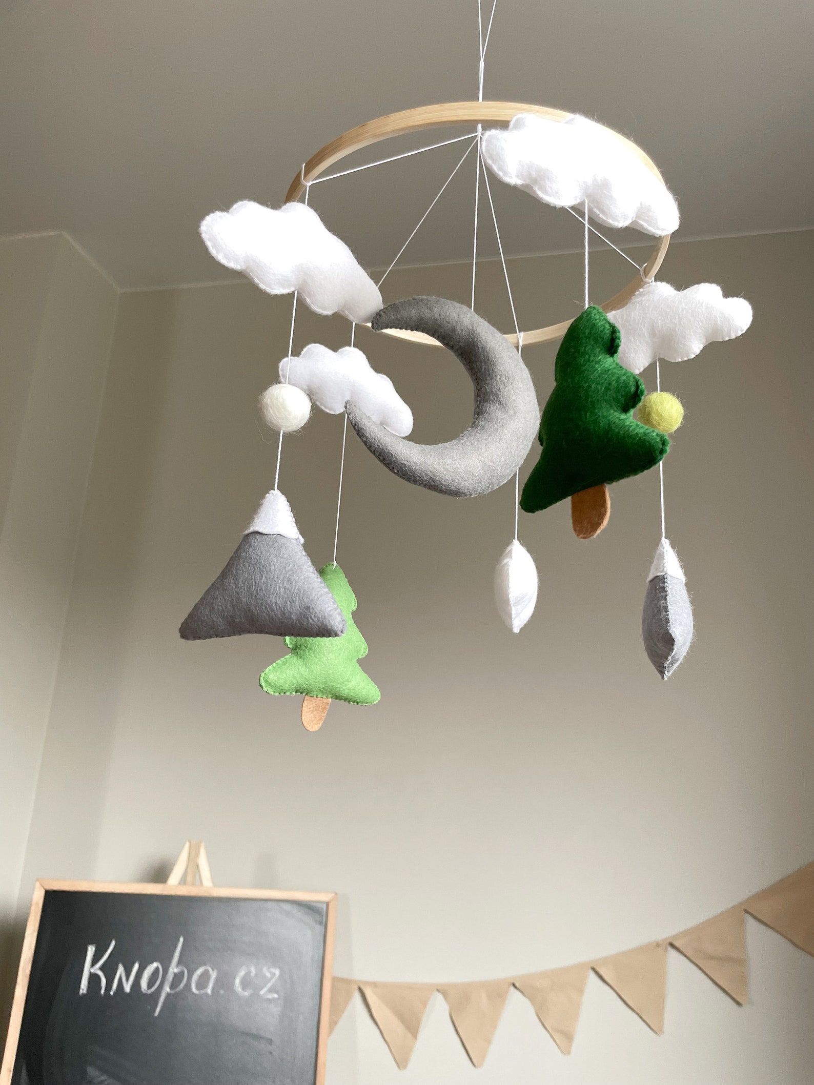 Make Your Own Baby Mobile Kit-sewing Pattern-craft Kit-felt - Etsy